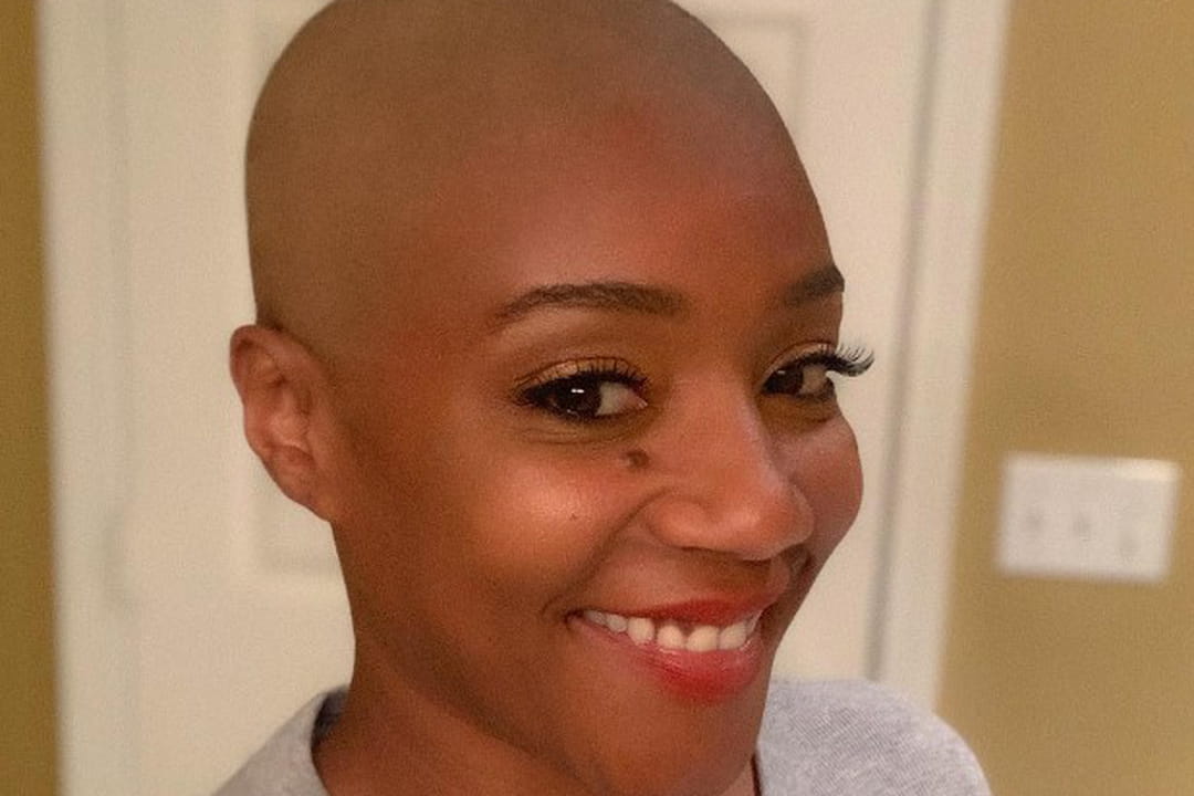Tiffany Haddish, courageuse avec son crâne rasé