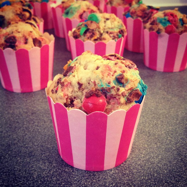 Recette de Muffins M&M's et coco
