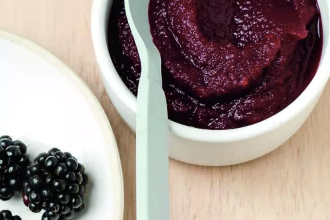 Compote de betterave et mûres