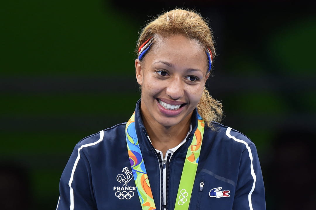 La boxeuse Estelle Mossely
