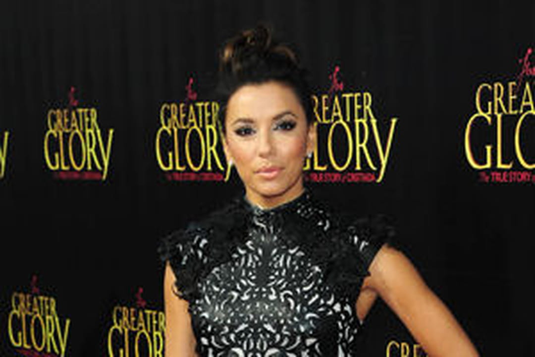 Le chignon ondulé d'Eva Longoria