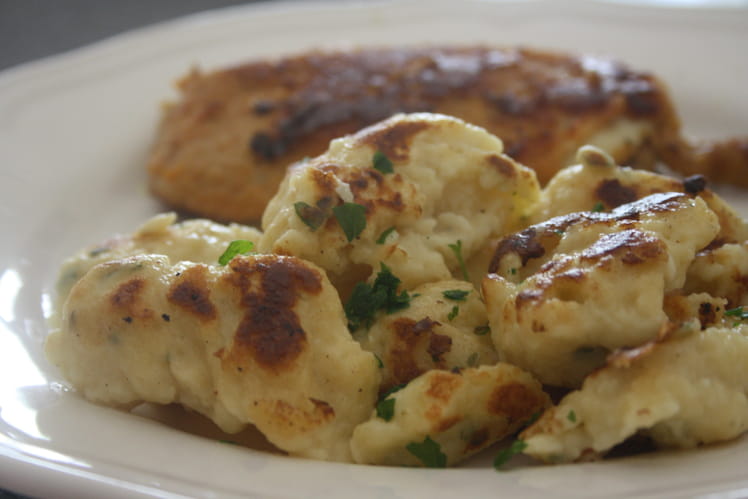 Recette de Knepfles au fromage blanc