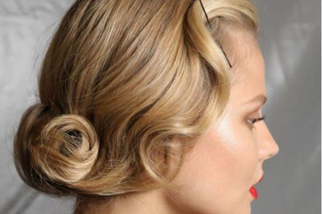 Chignon rétro