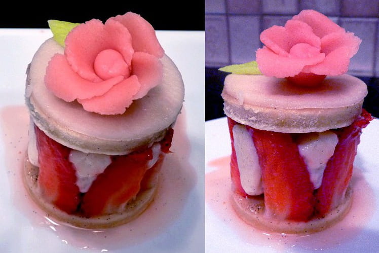 Recette de Mini fraisiers : la recette facile