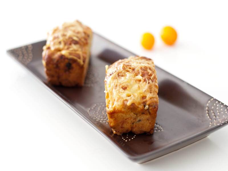 Recette de Minicakes aux pruneaux et lardons fumés