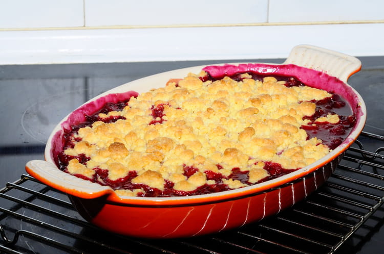 Recette Crumble de fruits rouges (Crumble)