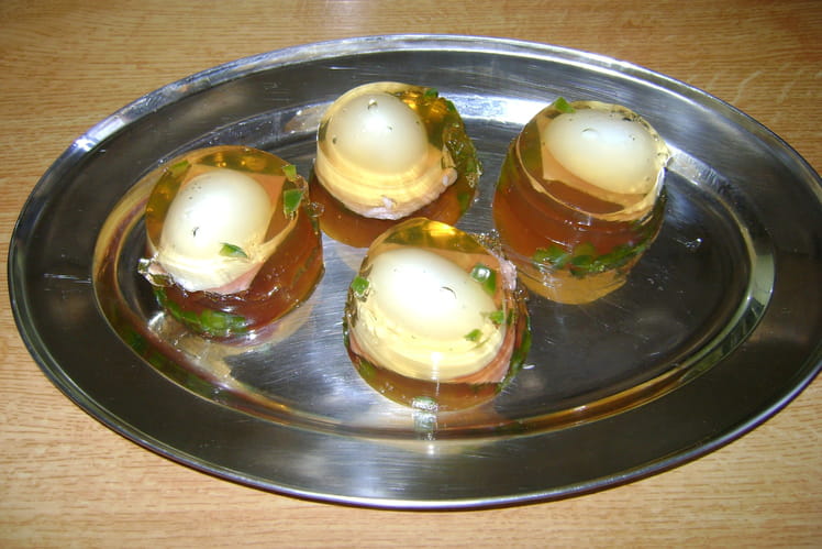 Recette Oeufs en gelée