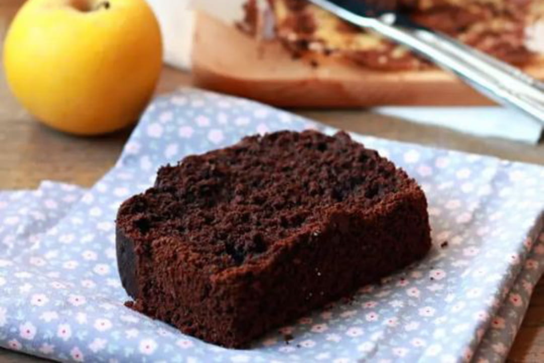 Cake au chocolat noir allégé