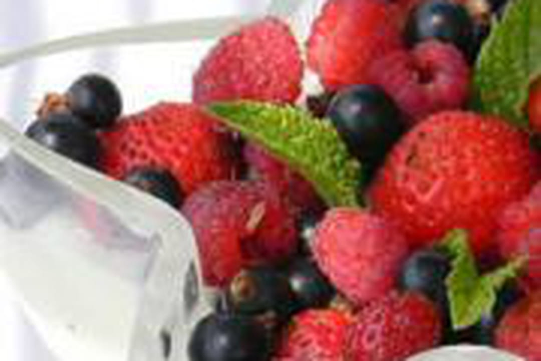 Mousse de mascarpone aux fruits rouges