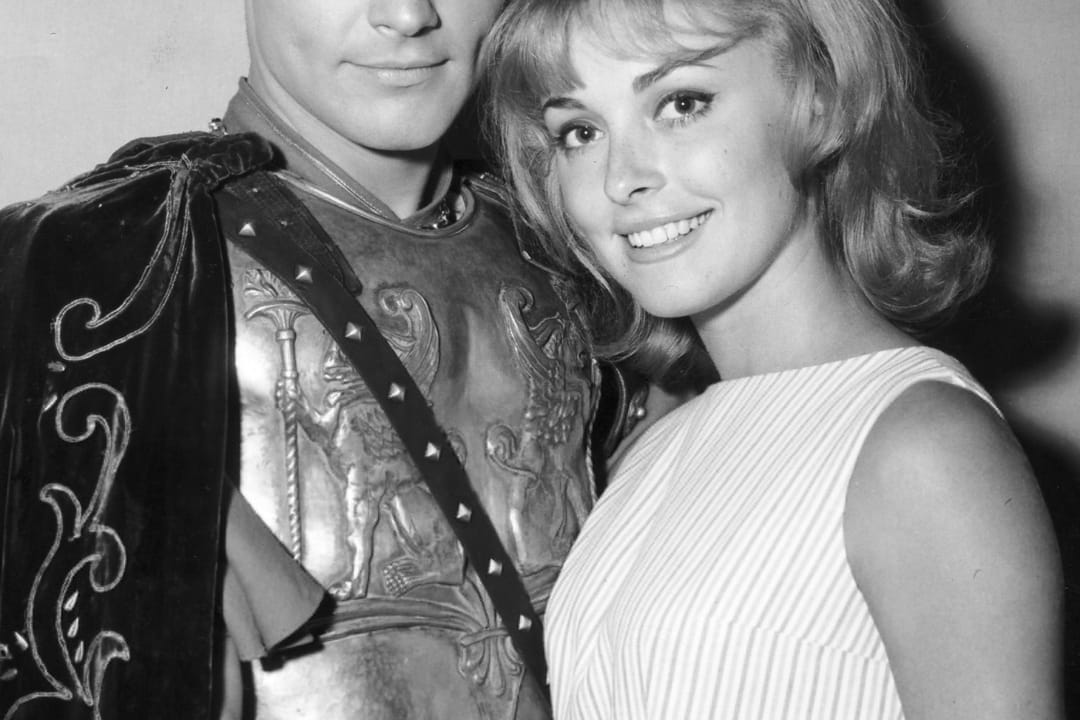 Sharon Tate et Philippe Forquet, fiancés en 1963