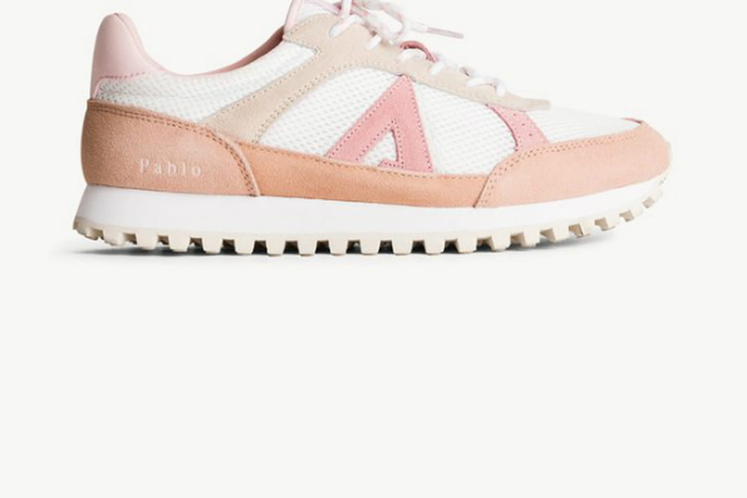 Basket multicolore en mix de matières de Pablo
