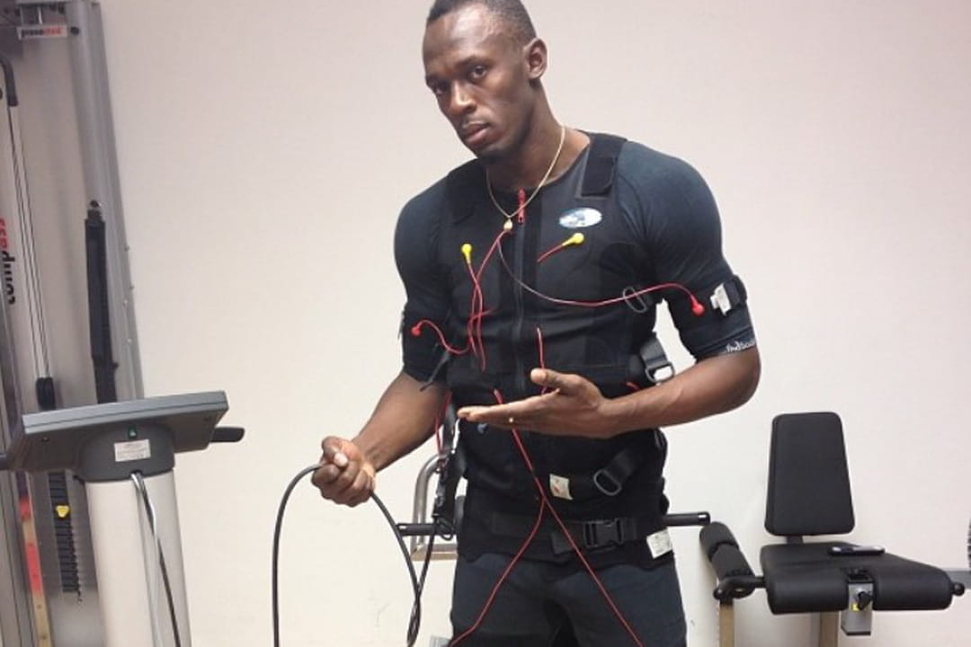 Usain Bolt, victorieux avec son corps olympique