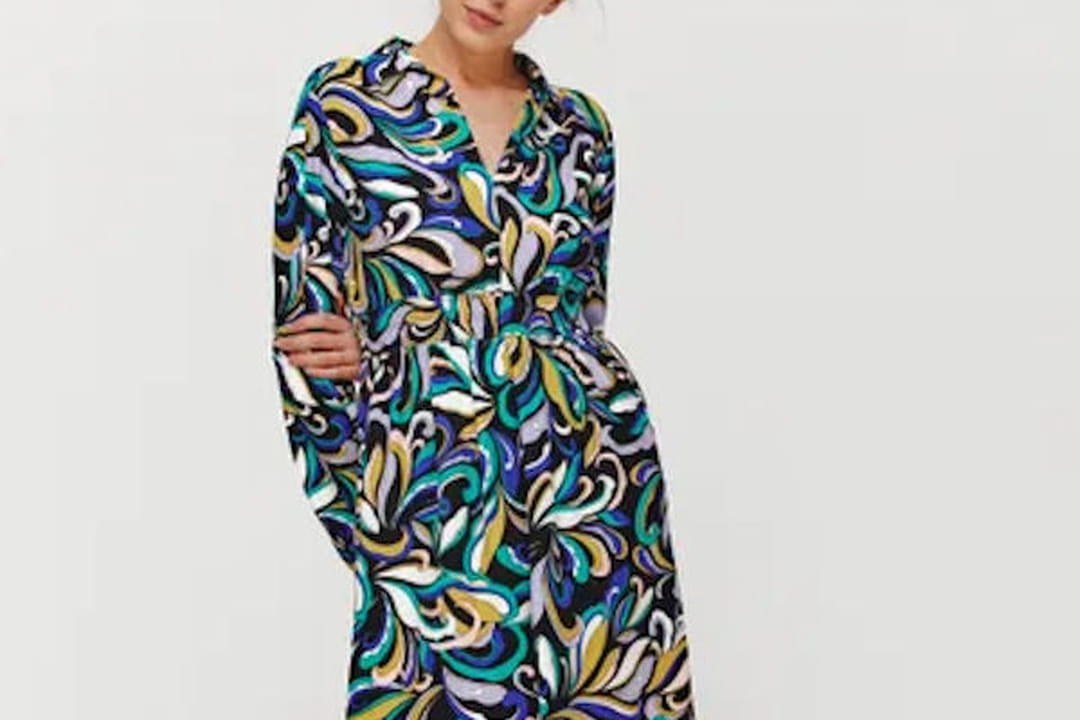 Robe imprimé arabesque