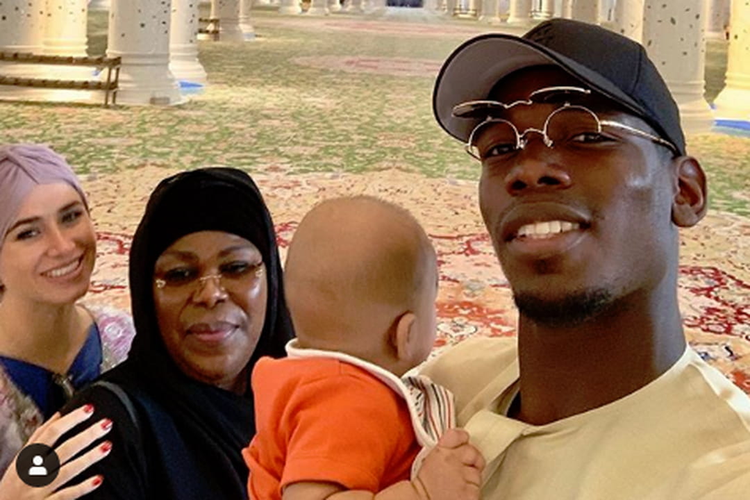 Paul Pogba, son bébé et les deux femmes de sa vie à Abu Dhabi