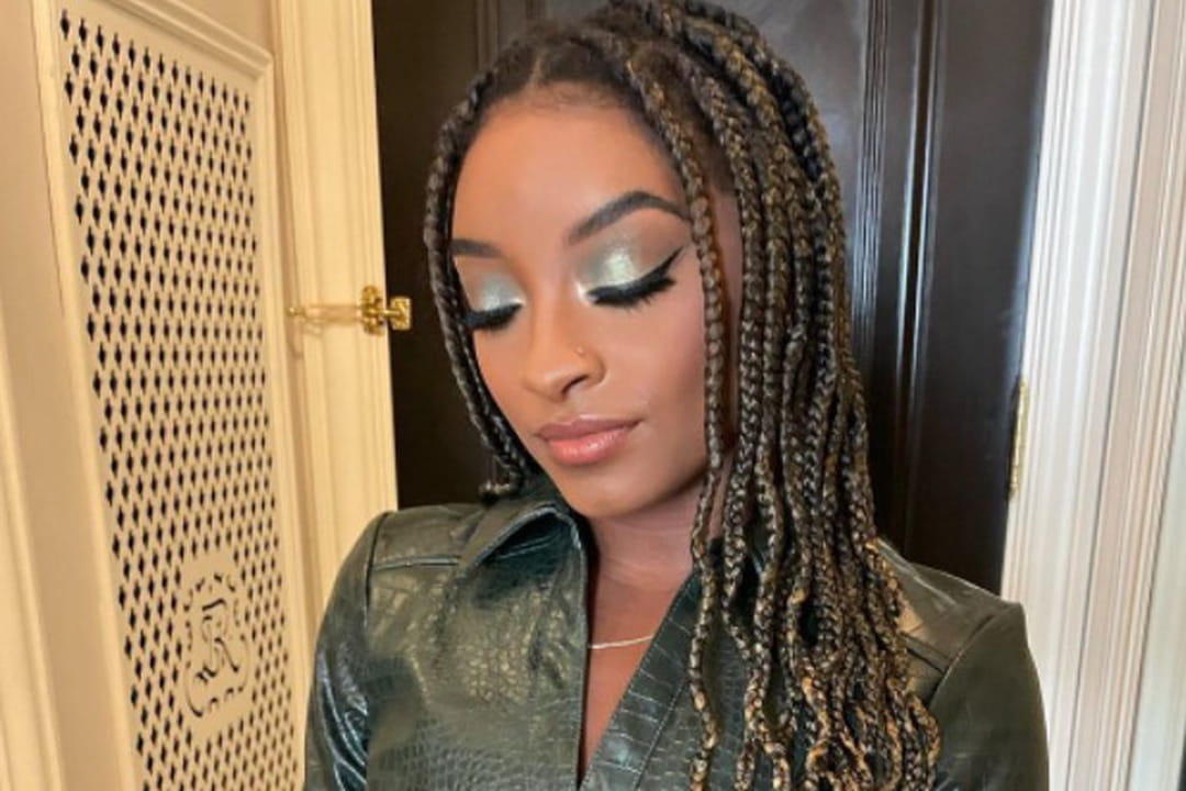 Le piercing au nez de Simone Biles
