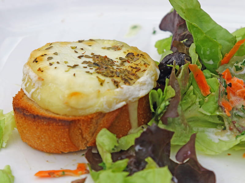 Recette de Toasts de chèvre chaud au airfryer