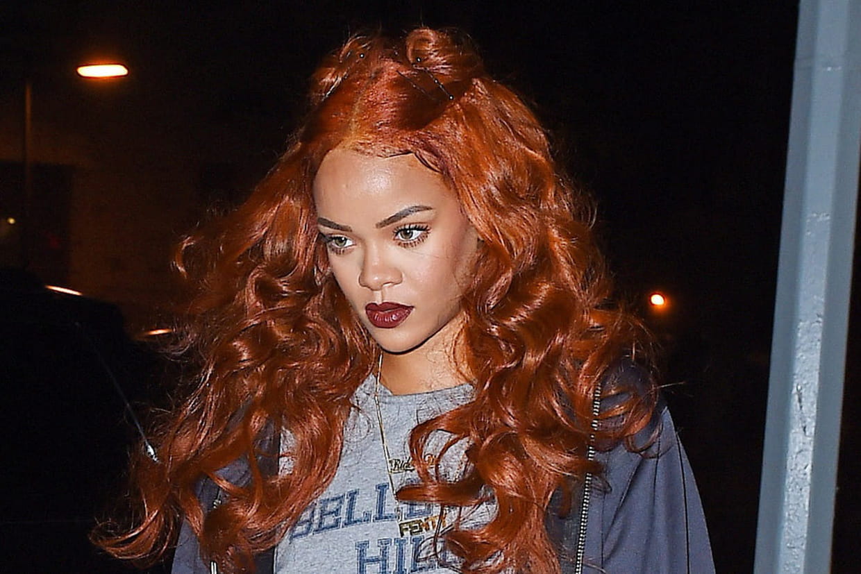 Rihanna Cheveux Roux Alicia Aylies Change De Coupe De Cheveux Et Elle