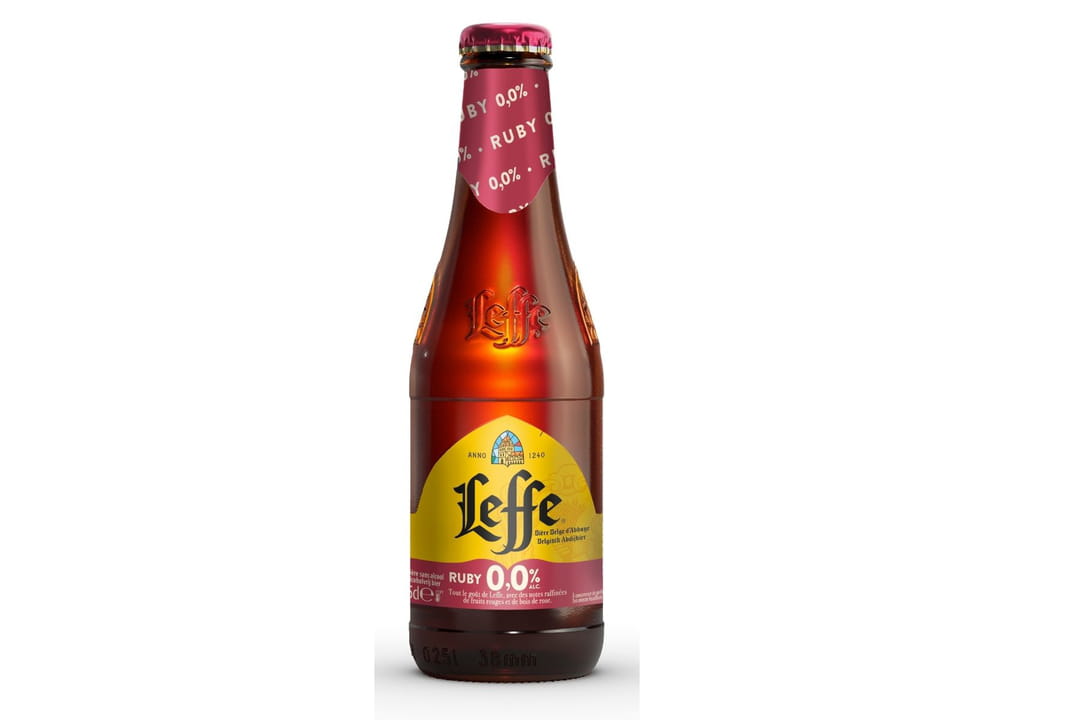 La bière Ruby de Leffe