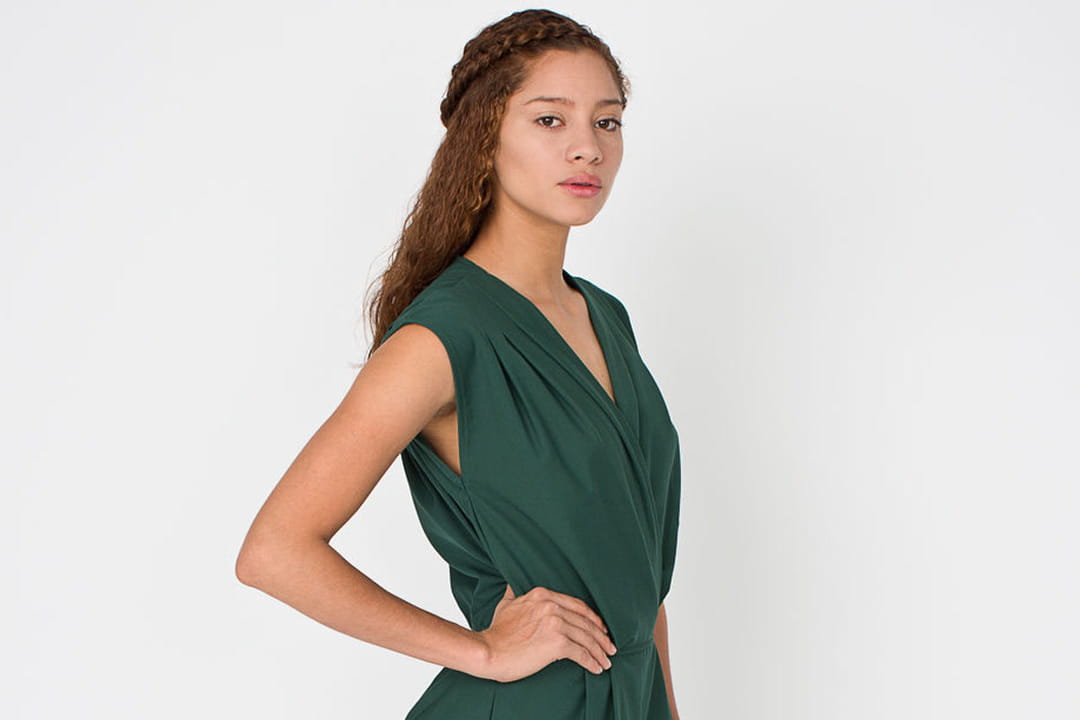 Combinaison verte de American Apparel