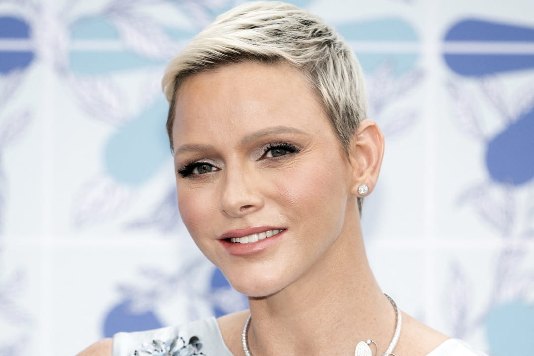 Le trait d'eye-liner accentué de Charlène de Monaco