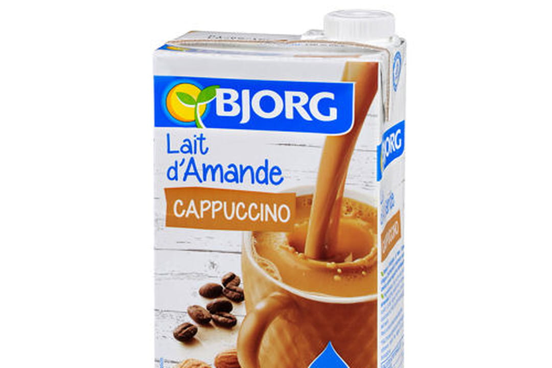 Lait d'amande cappuccino de Bjorg