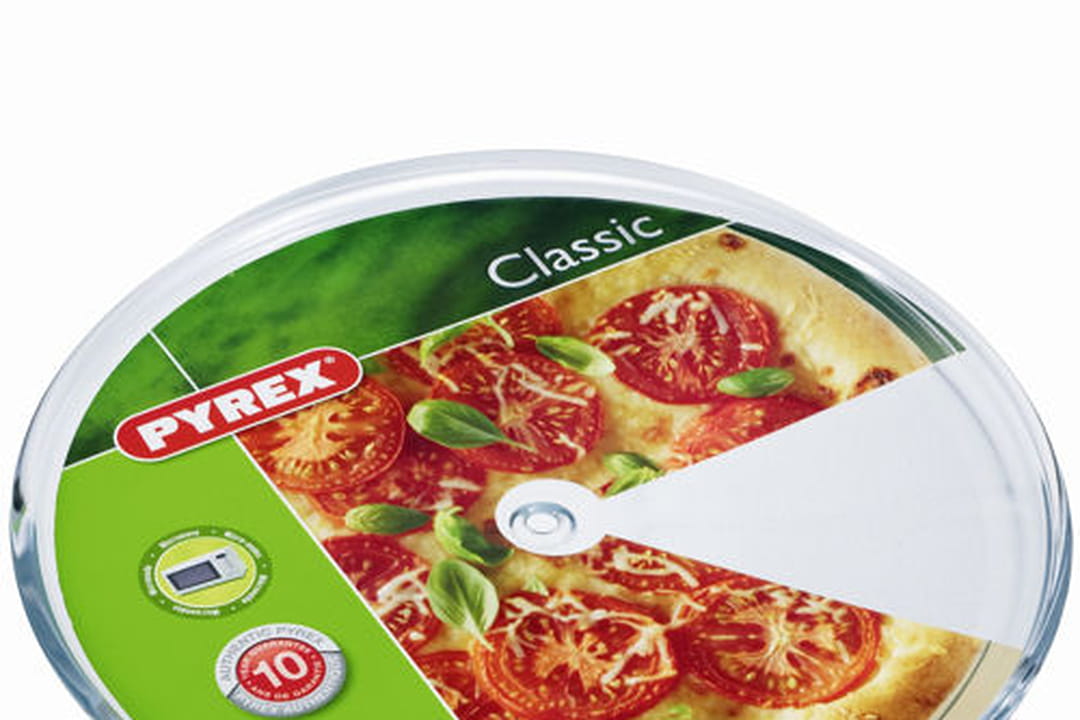 Plat à pizza de Pyrex