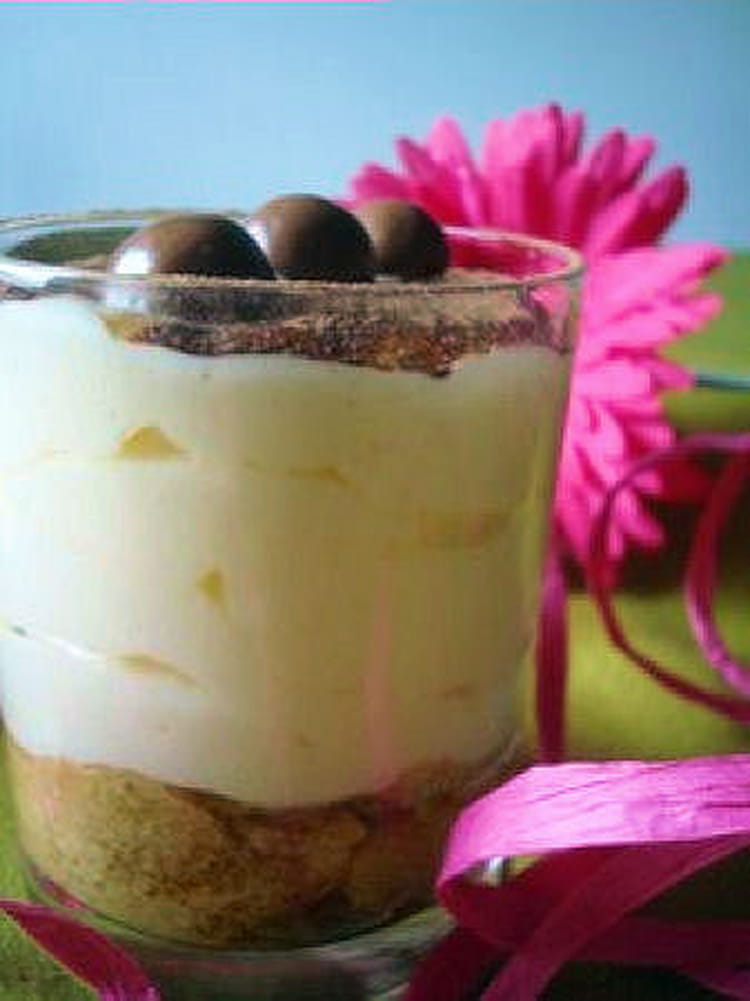 Recette de Verrines en tiramisu