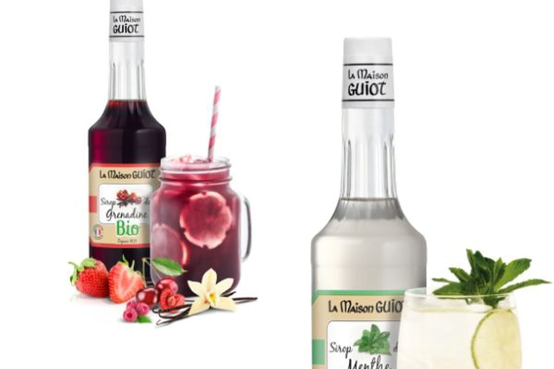 La gamme de sirop bio de la Maison Guiot
