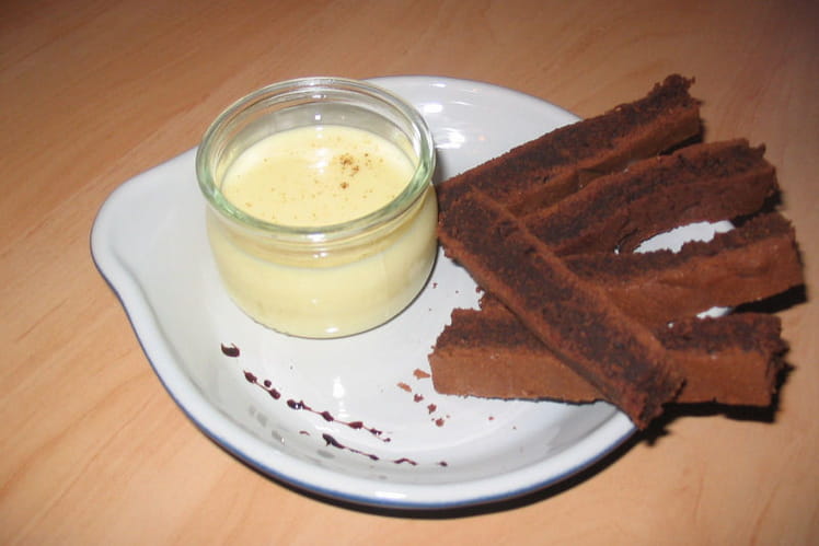 Mouillettes de gâteau au chocolat