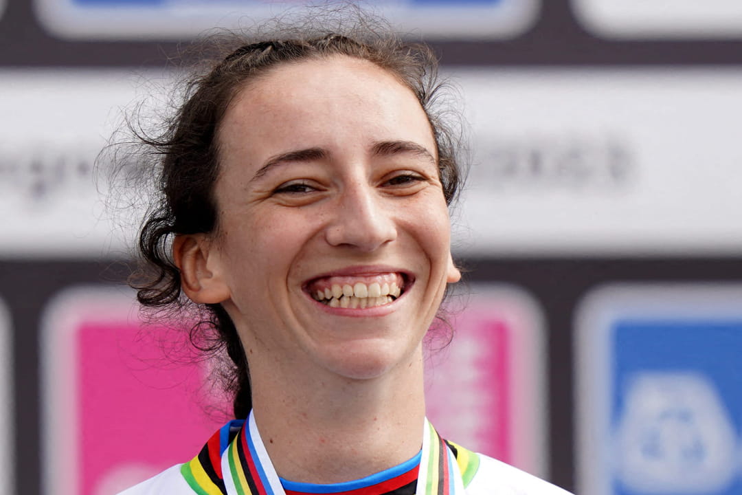 La cycliste Tessa Martinez