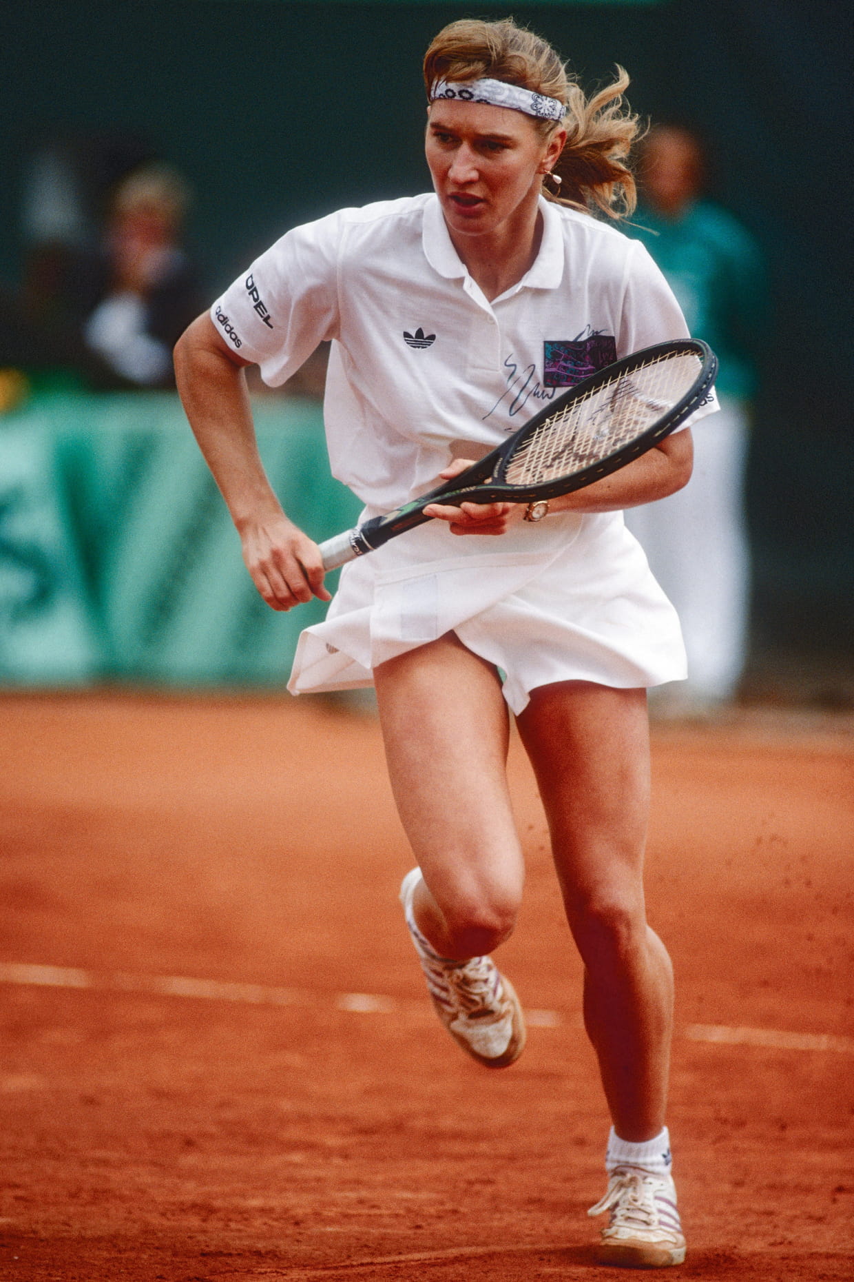 La Joueuse De Tennis Steffi Graf à Paris En 1990