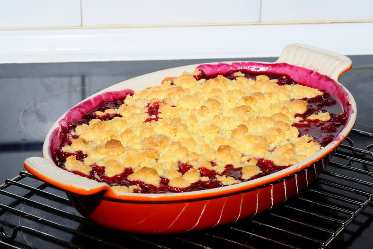Recette Crumble de fruits rouges (Crumble)