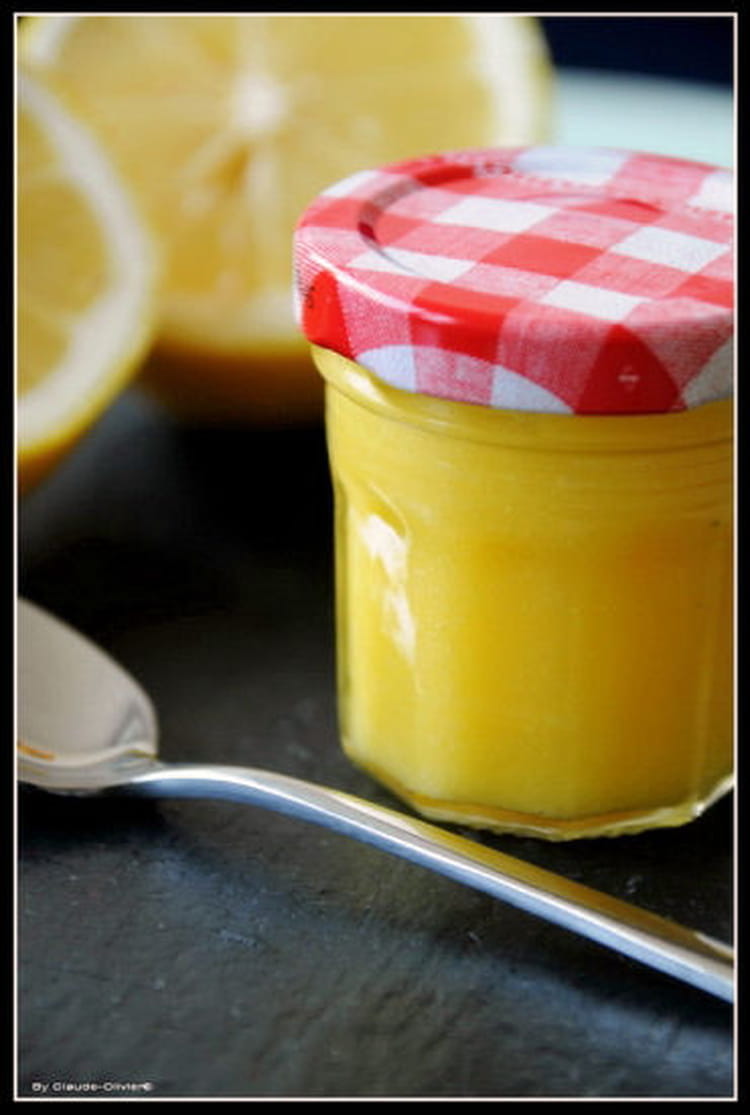 Recette de Lemon curd légèrement revu
