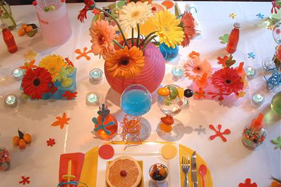 Décor "Flower Power"