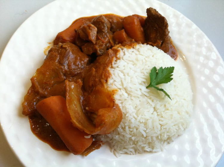 Mafé de poulet d'Afrique