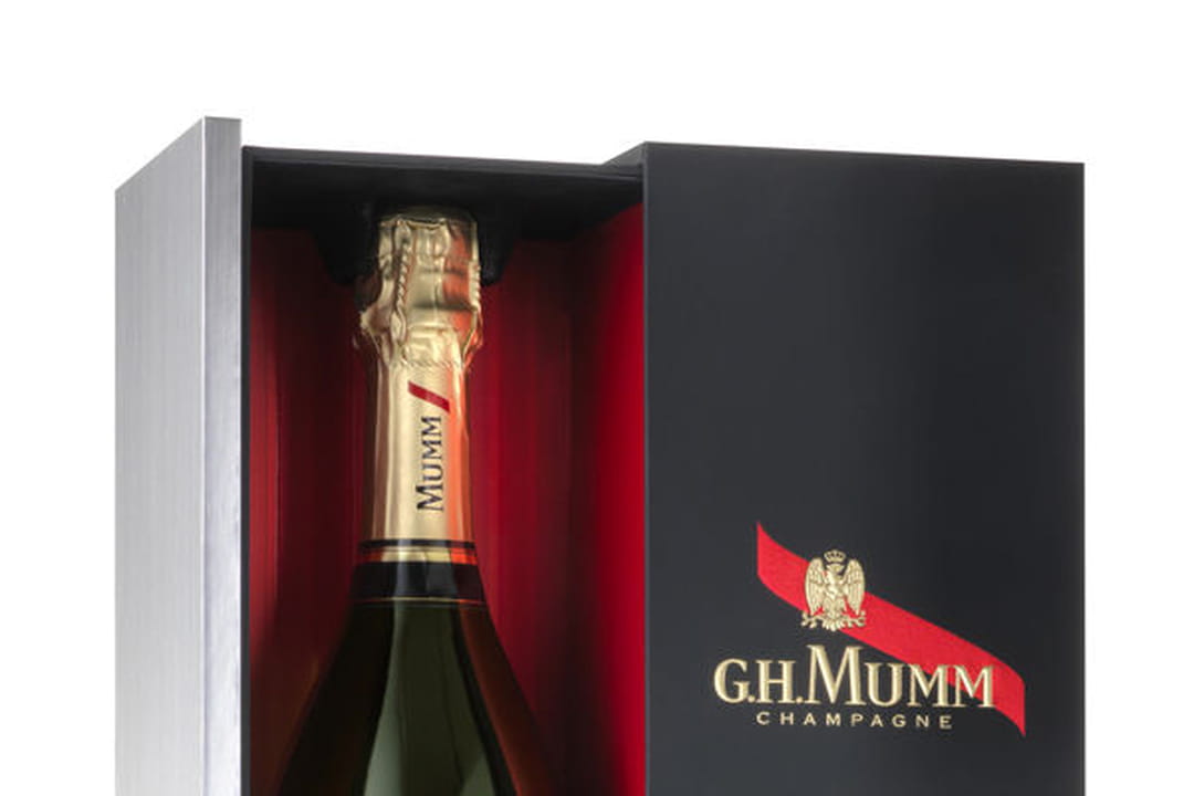 Le coffret Grand Cordon de G.H.Mumm