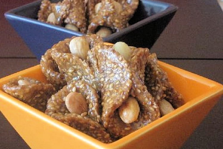 Recette de Babouches aux sésame et miel