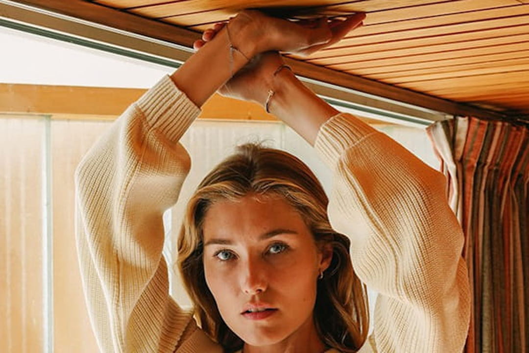 Pull écru