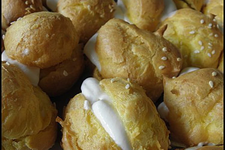Recette de Petits choux et espuma de parmesan