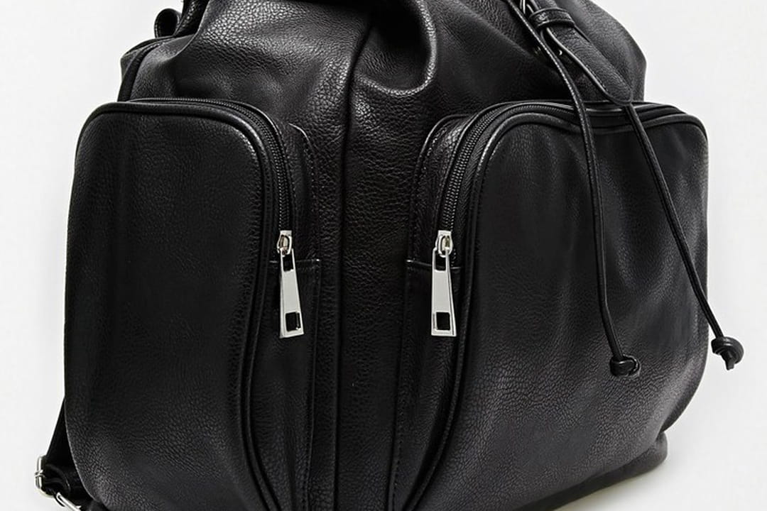 Sac à dos noir de Asos