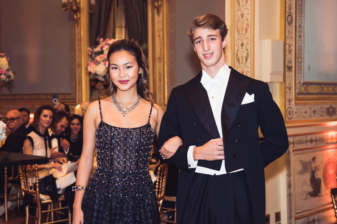 Aruzhan Bimurzina et le comte Alberico di Carpegna Brivio