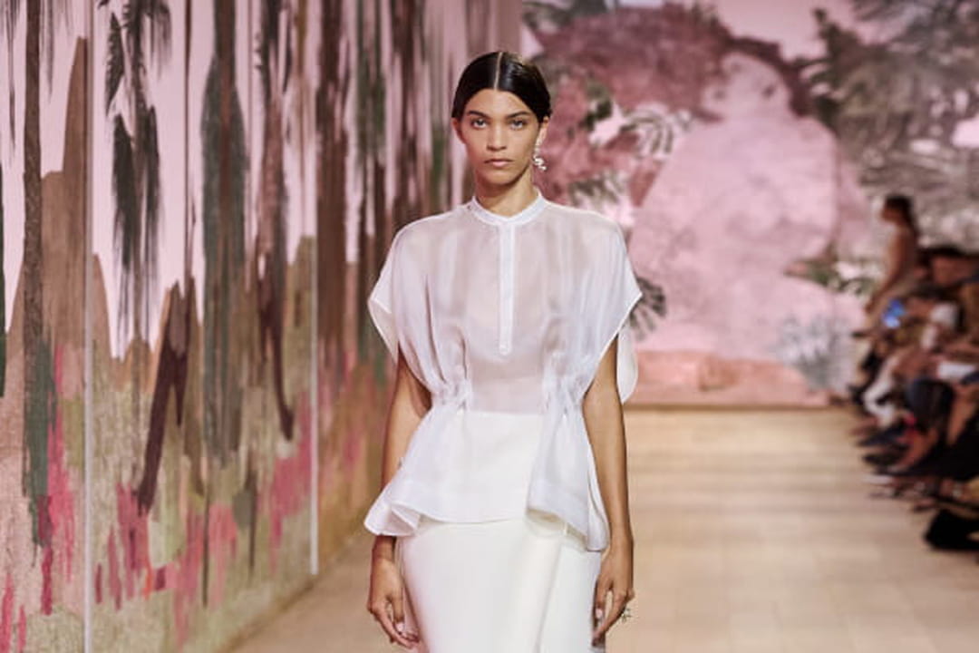 Look 3 du défilé Dior haute couture automne-hiver 2023-2024