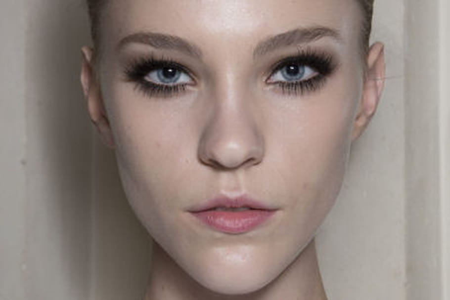 Fashion week haute couture : maquillage glamour chez Versace