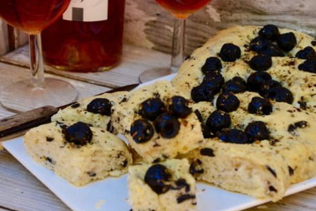 Fougasse aux olives