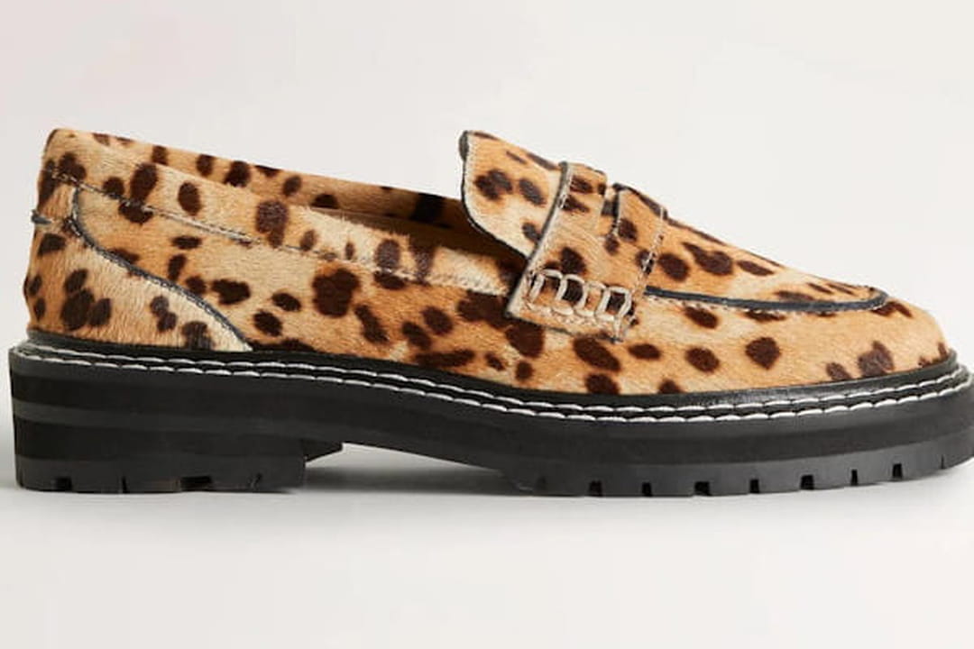 Mocassins léopard