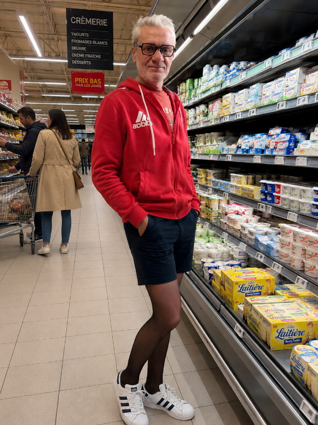 Collants et look décontracté pour homme