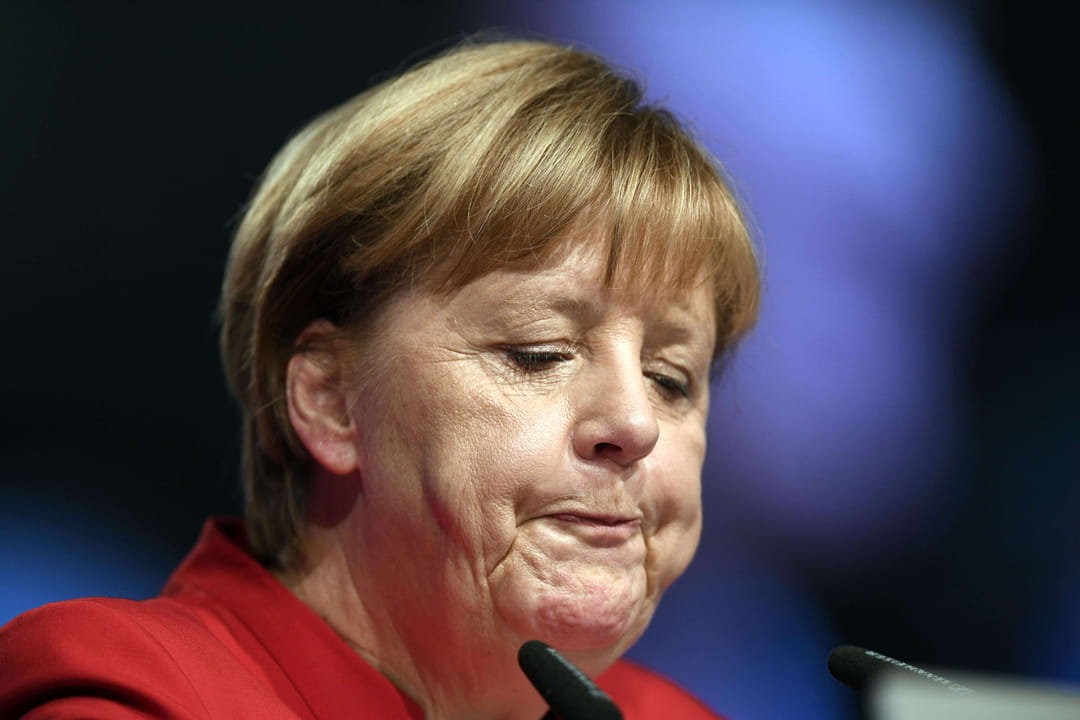 Angela Merkel a fait son plus beau sourire