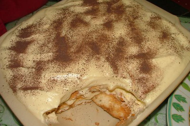 Recette de Tiramisu au chocolat blanc