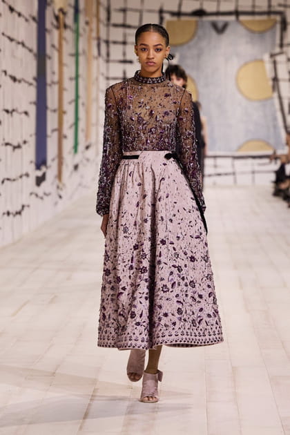 Look 36 du défilé Dior haute couture printemps-été 2024