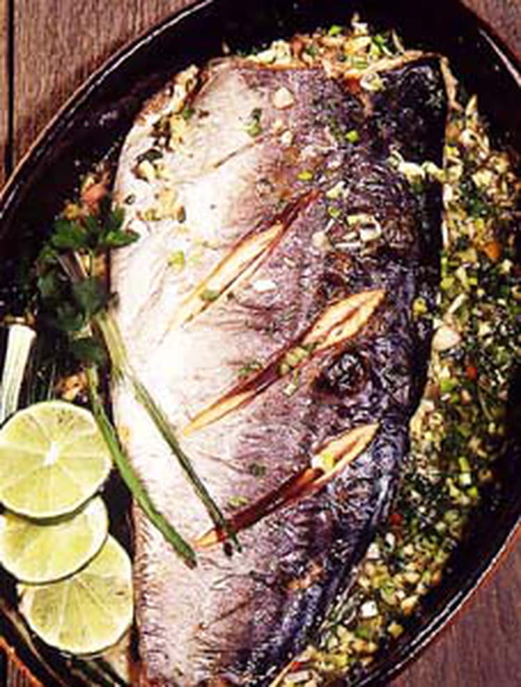 Recette de Bonite grillée